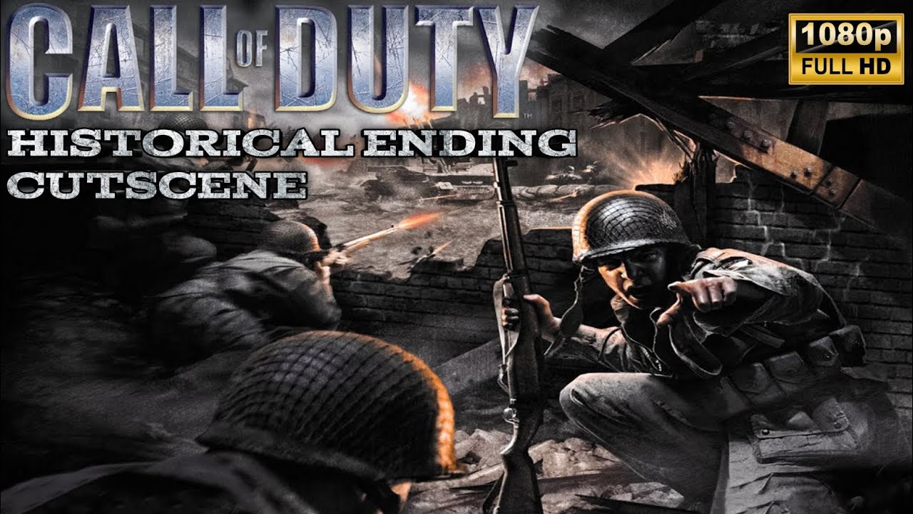 CALL OF DUTY (2003) – Cutscene 8 | HISTORICAL ENDING | 1080P 60FPS ...