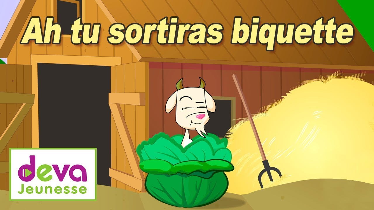 Biquette (Comptine pour bébé avec paroles)ⒹⒺⓋⒶ Enfants - YouTube