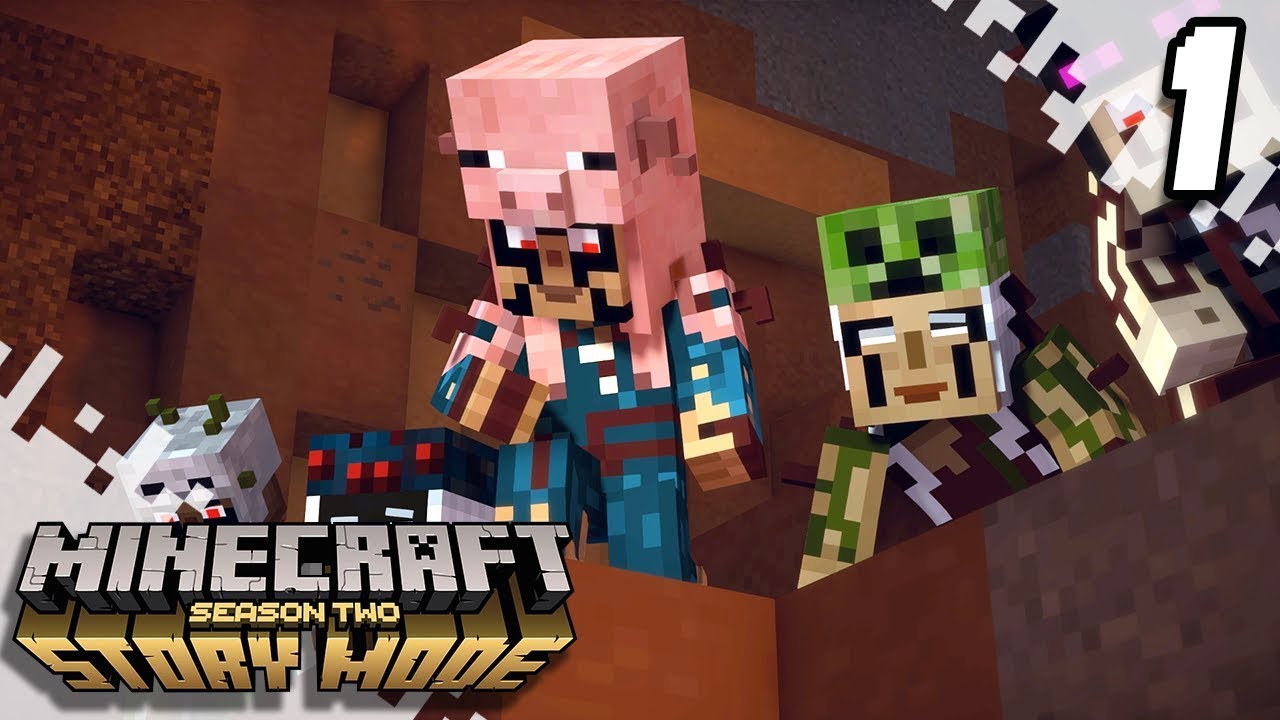 MINECRAFT: STORY MODE (Season 2 - Episode 4) - Part 1 - Making A Deal ...