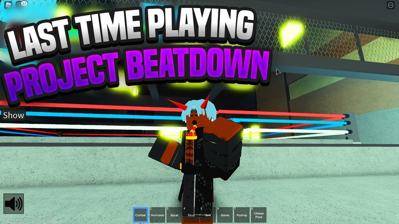 Playing PROJECT BEATDOWN For The LAST Time... - YouTube