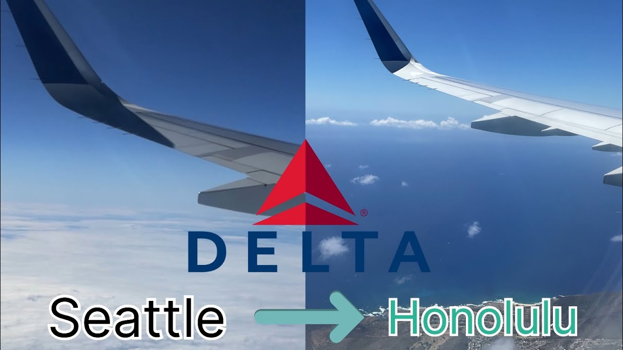 Delta Airlines A321 From Seattle To Honolulu - (Flight review) - YouTube