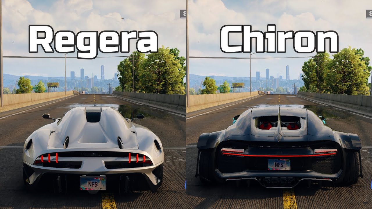 NFS Unbound: Koenigsegg Regera vs Bugatti Chiron - Rematch After Update ...