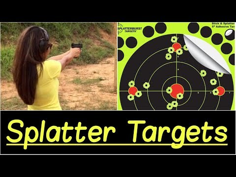 🎯 Splatter Target Shooting | Best Shooting Practice Targets for Any ...