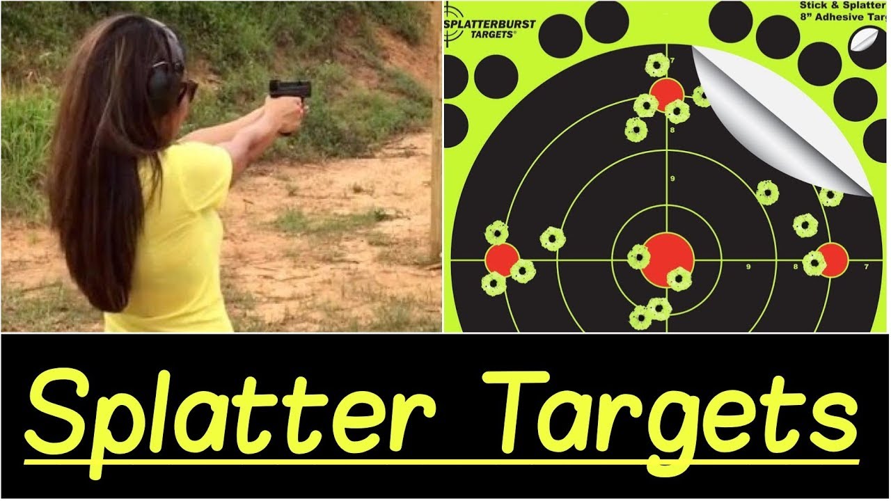 Splatter Target Shooting 🎯| Best Shooting Practice Targets for Any ...