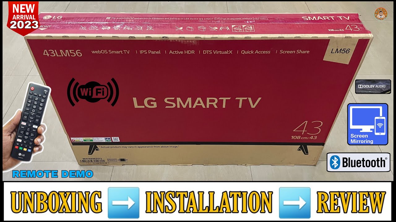 LG 43LM5600PTC 2023 || 43 Inch Full HD Webos Smart Tv LG 43LM5600PTC 2023 || 43 Inch Full HD Webos Smart Tv