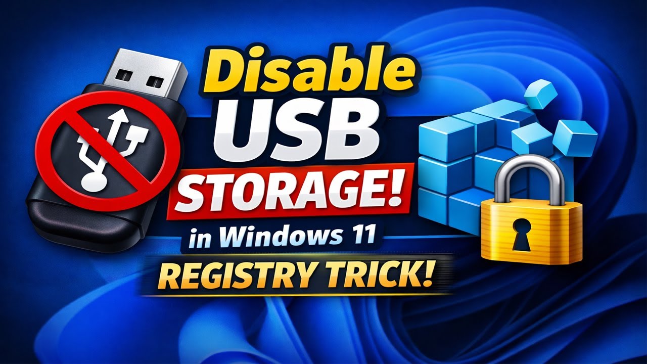 Block USB Storage Access in Windows 11 – Keep Your Data Safe ...