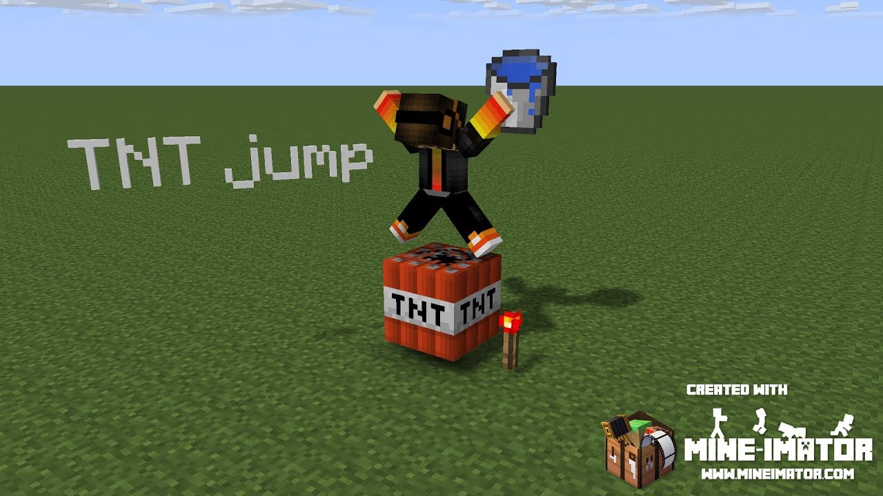 [sky wars]TNT JUMP LOL - YouTube