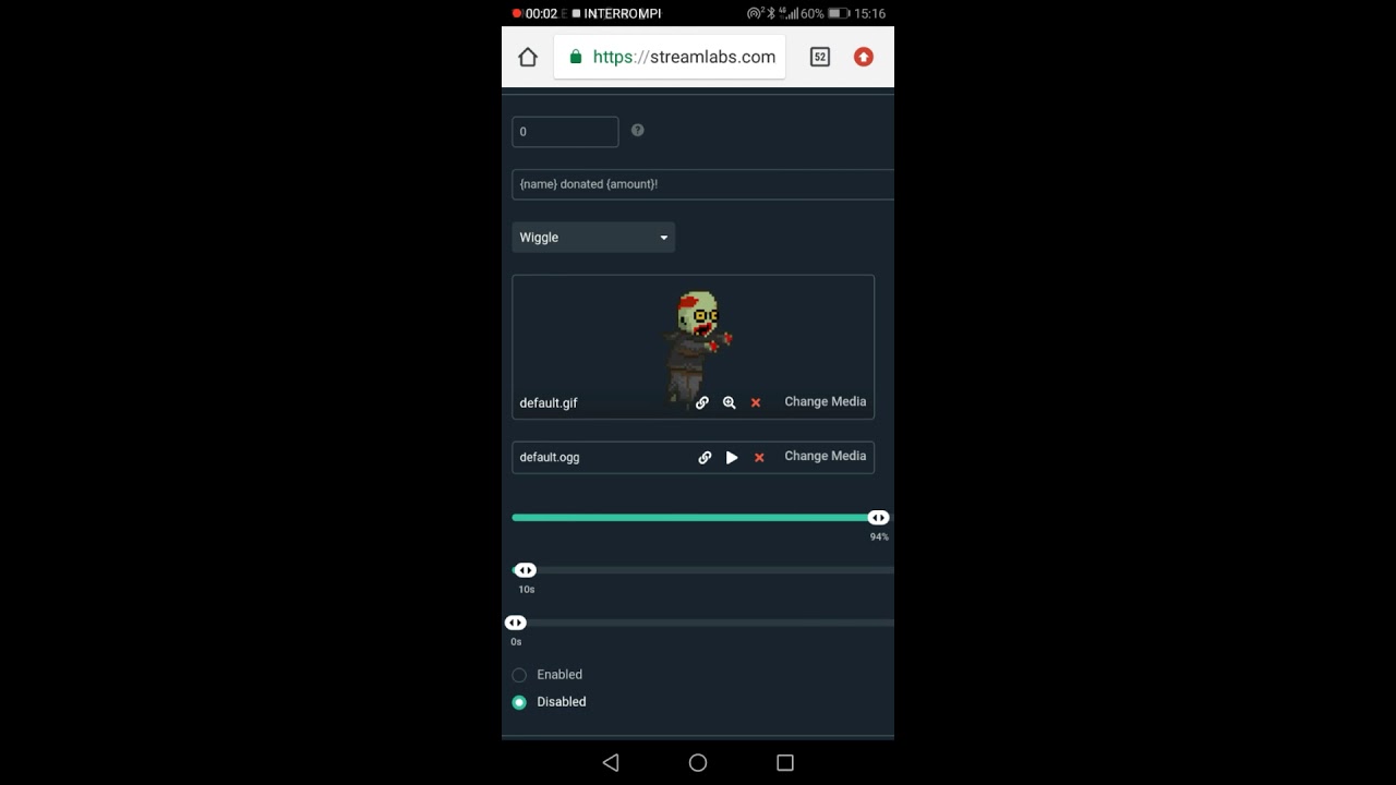 default.ogg Streamlabs obs notification sound - YouTube