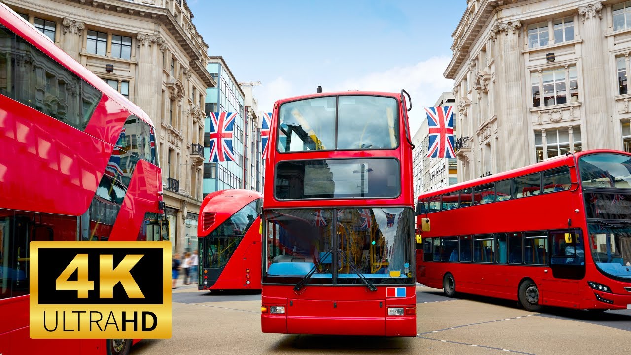 Central London- 4K Walking Tour Around The City - YouTube