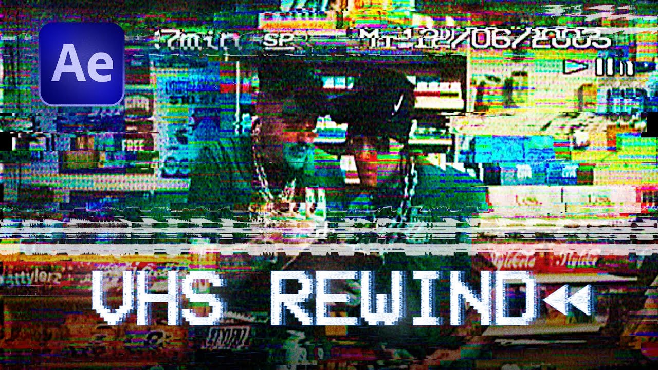 VHS REWIND GLITCH TRANSITION (FREE PLUGIN) - YouTube