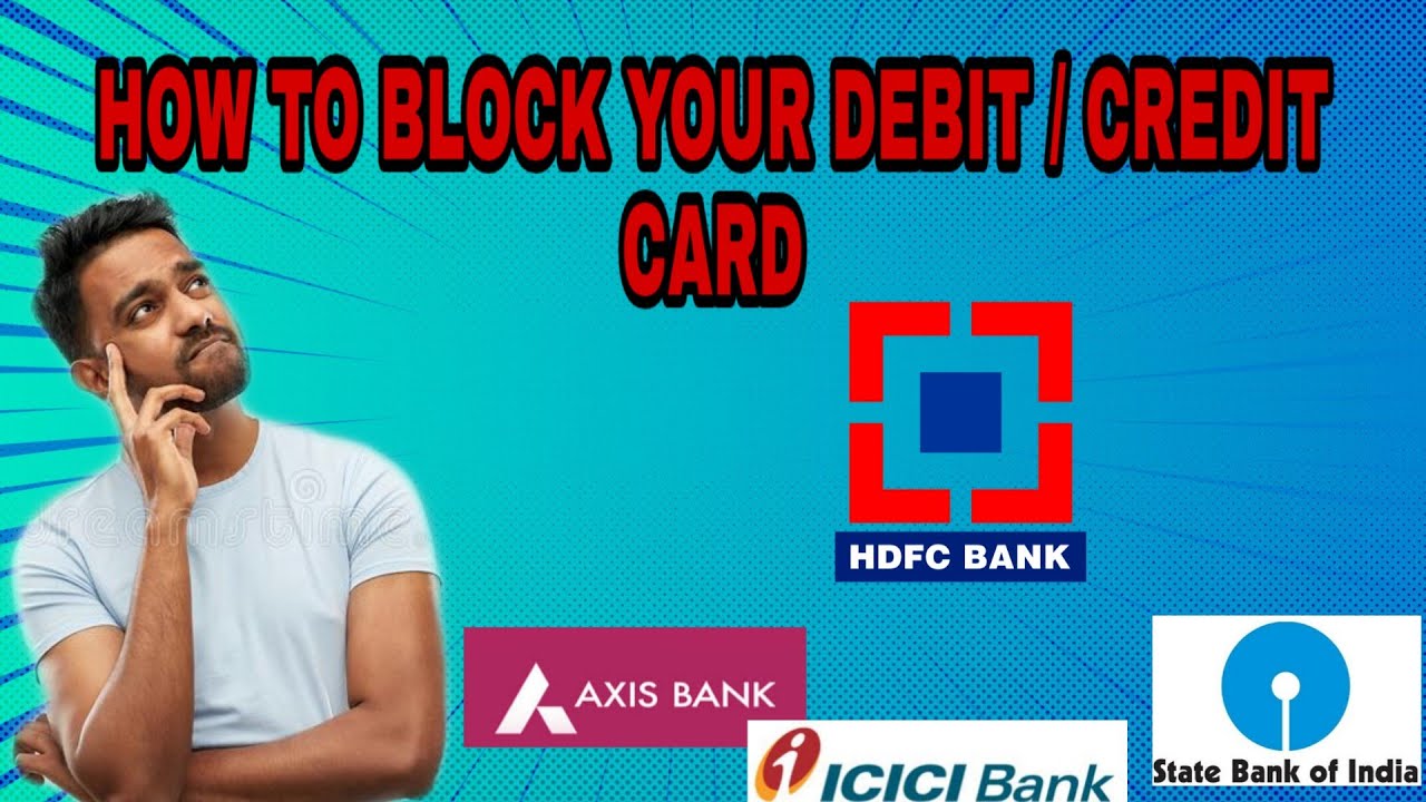 How to block your HDFC Debit Card - YouTube