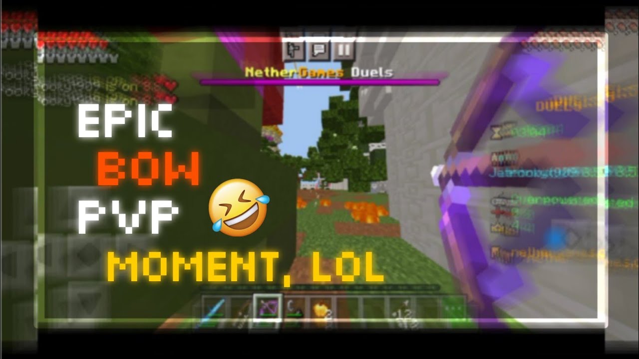 ePiC miNeCrAfT bOw ShOoTiNg // MCPE 1.18 - YouTube