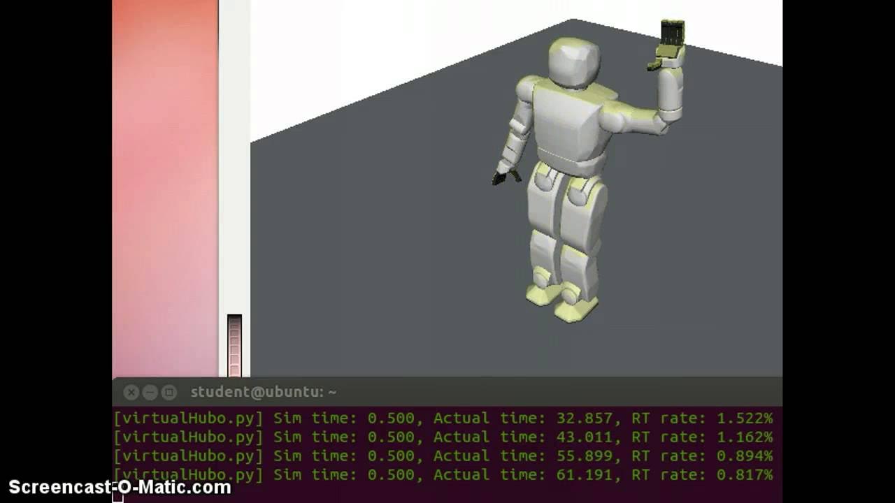hubo-simple-wave - Python code - YouTube