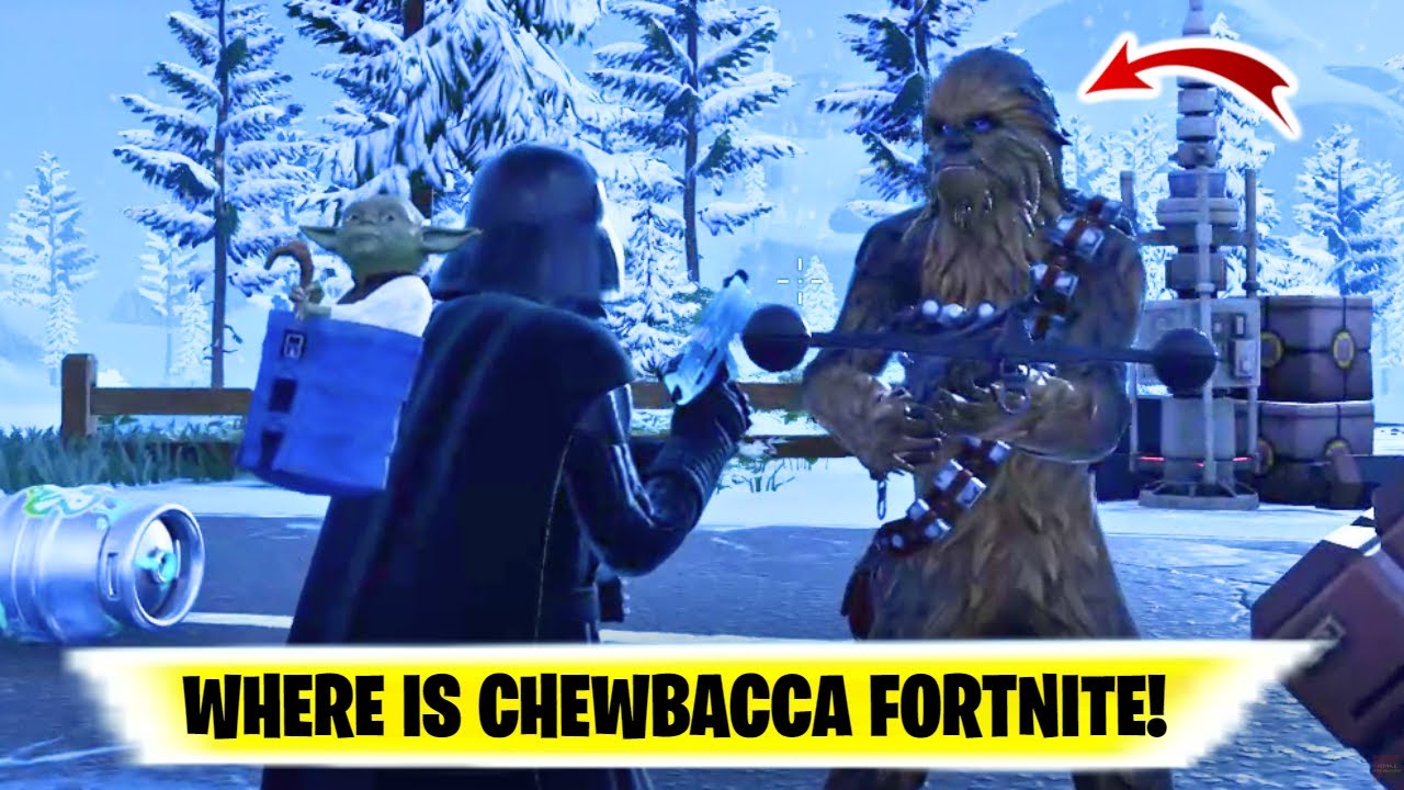Where is CHEWBACCA in Fortnite? | Where to Find CHEWBACCA in Fortnite ...