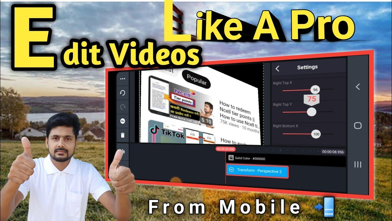 Video Edit Like A Pro | How To Edit Videos - YouTube