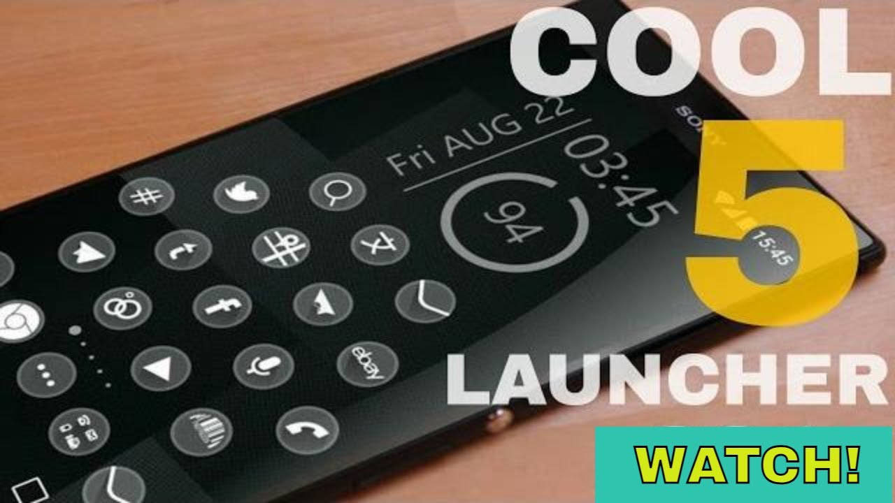 Top 5 Cool Android Launcher You Should Install Now - YouTube