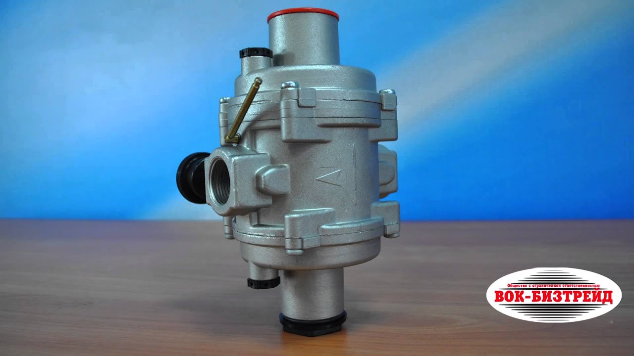 Новый надомный комбинированный регулятор давления газа Madas FR2LB - YouTube