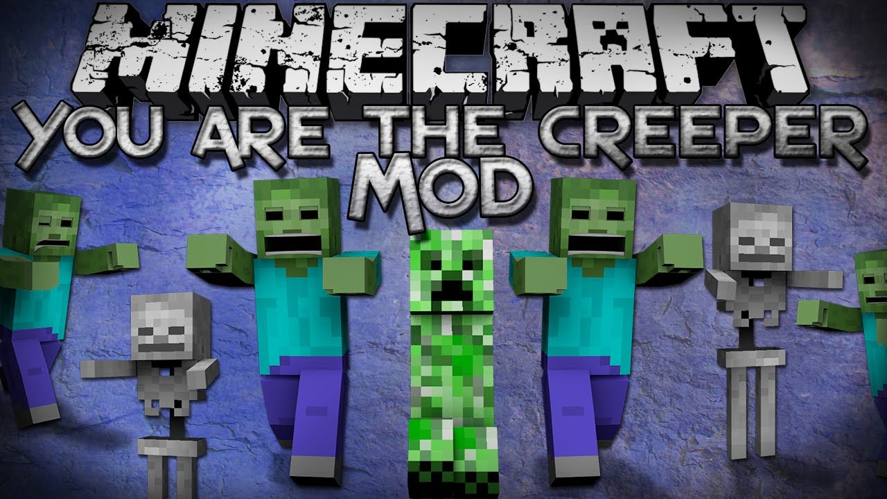Minecraft Mods | YOU ARE THE CREEPER MOD - Summany an Army! - Mod ...