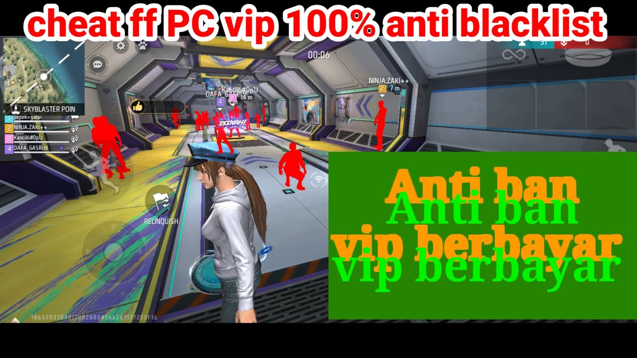 cheat ff PC vip 100% anti blacklist🔥 free fire magic bullet hologram vip - YouTube