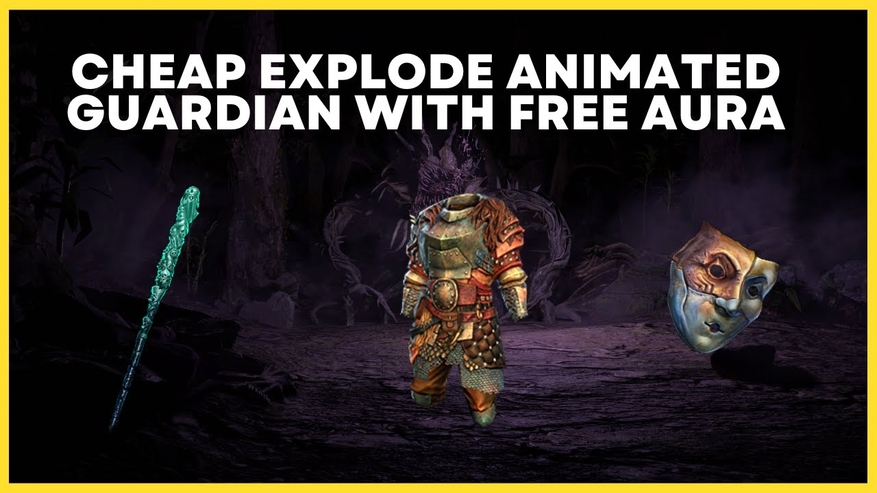 Cheap Explode Animate Guardian with Free Aura - YouTube