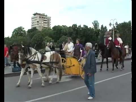 Nis Gradska slava car Konstantin i Rimski papa - YouTube