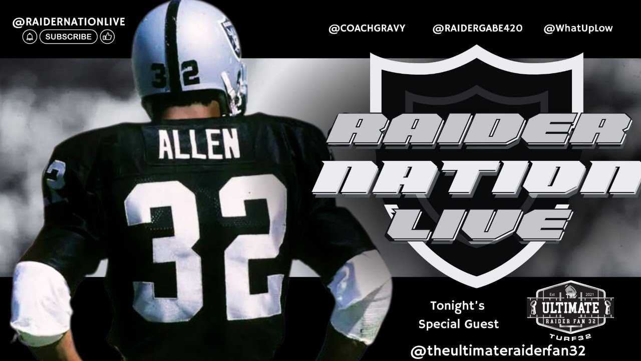 TURF Special Guest on Raider Nation Live!!! - YouTube