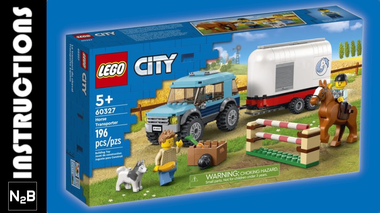 LEGO instructions - 60327 Horse Transporter - YouTube