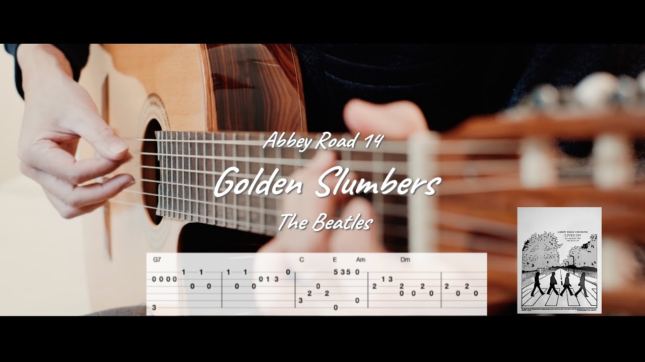 Golden Slumbers - The Beatles (Abbey Road #14) [Free TAB] ( Fingerstyle ...