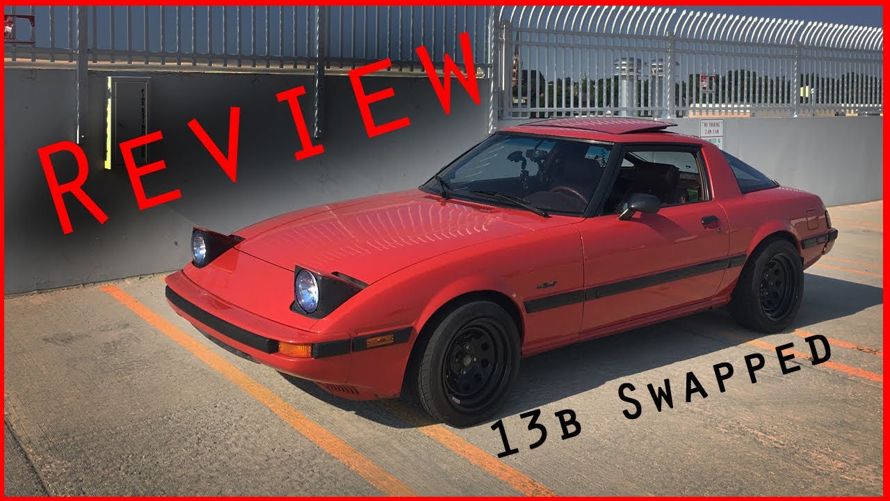 13b Swapped FB Rx7 Review - YouTube