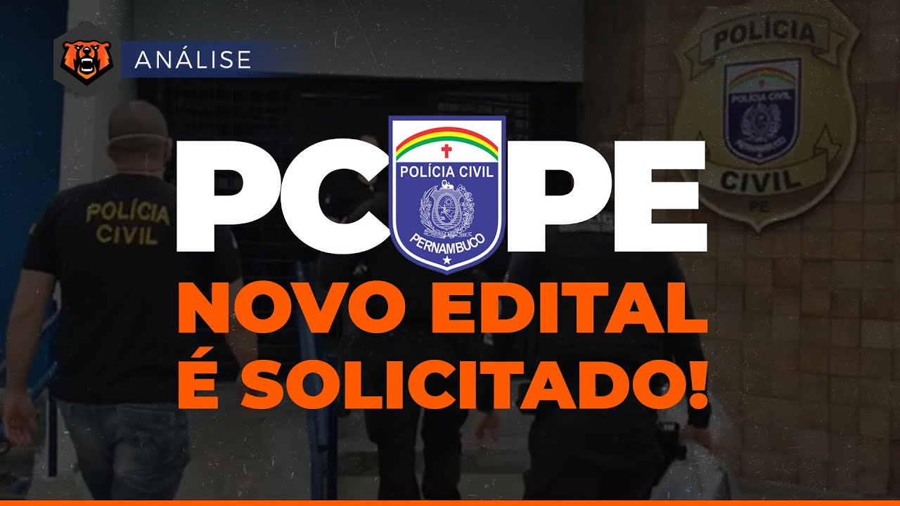 Tudo sobre o Concurso PC PE - Novo edital é solicitado! - YouTube