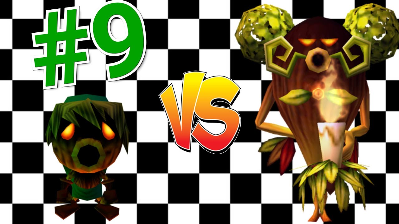 A Race With The Deku Butler - (HD Retexture) The Legend of Zelda Majora ...