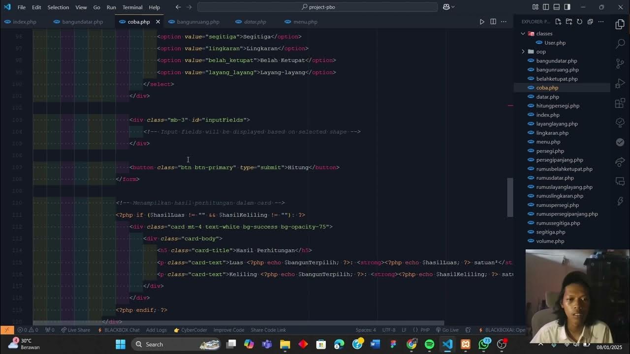 PBO UAS (Aplikasi sederhana php oop) - YouTube