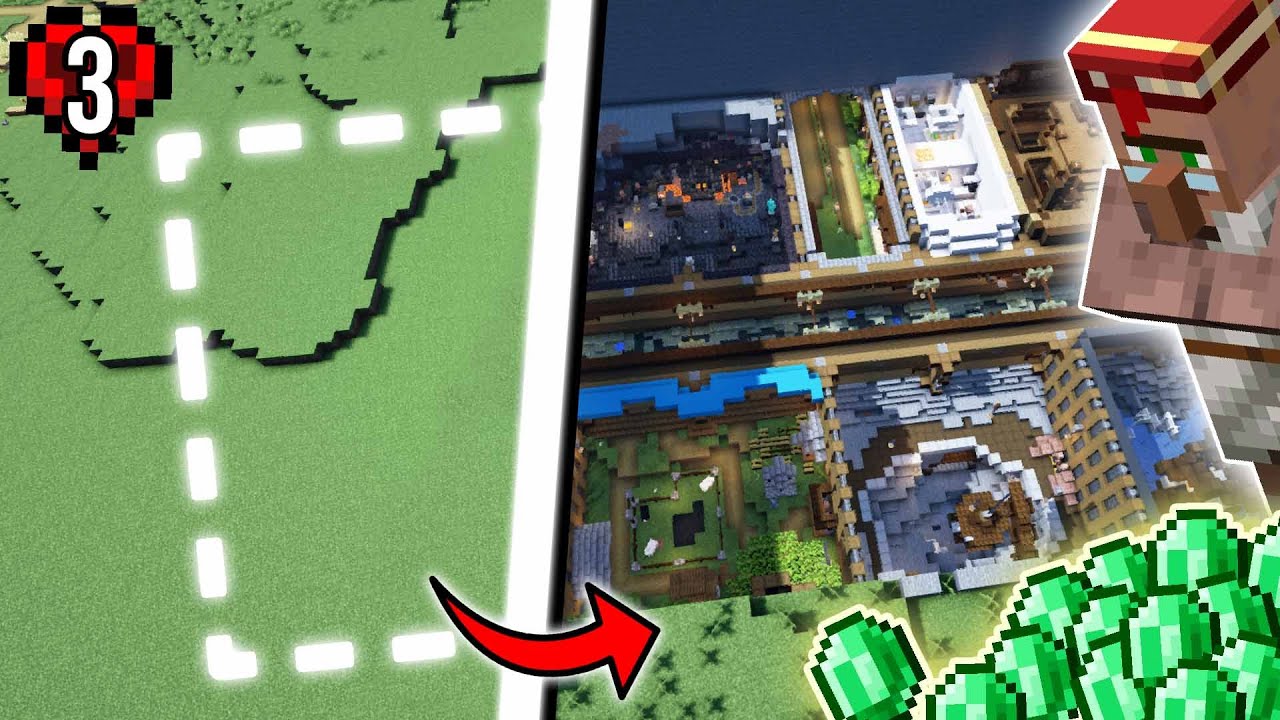 I Built The MOST SOPHISTICATED Villager Trading Hall In Minecraft ...