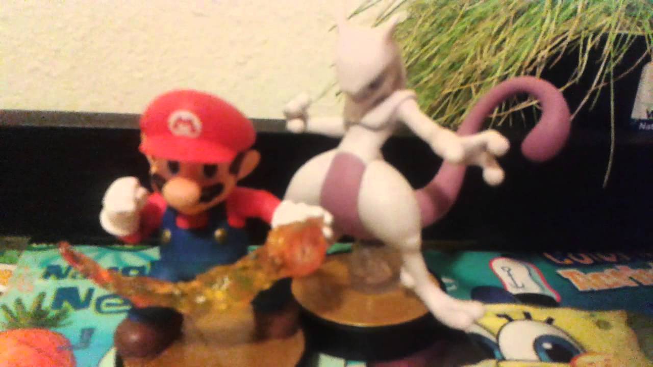 Mario vs Mewtwo - YouTube