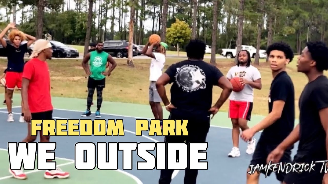 “We Back Outside!” We pulled up to FREEDOM PARK and it GOT DEEP! - YouTube