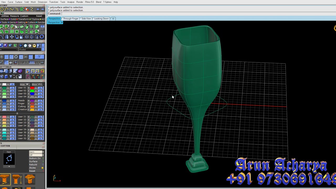 Matrix Tutorial on Surface & Solid continues. - YouTube