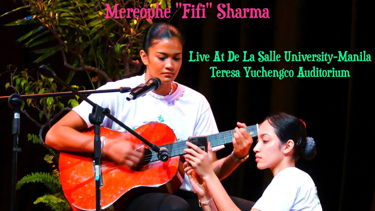 🎤Fifi Sharma Live Performance 4K At De La Salle University-Manila ...