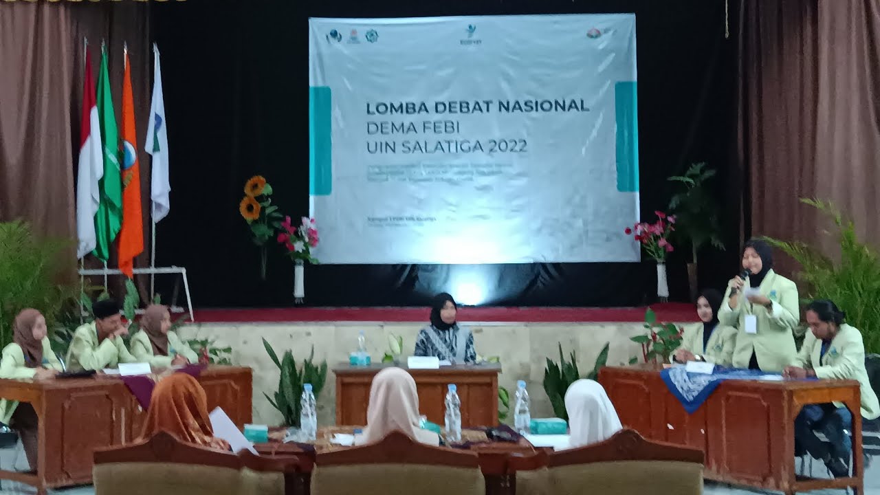 ECOFEST DEMA FEBI UIN SALATIGA (LOMBA DEBAT NASIONAL) - YouTube