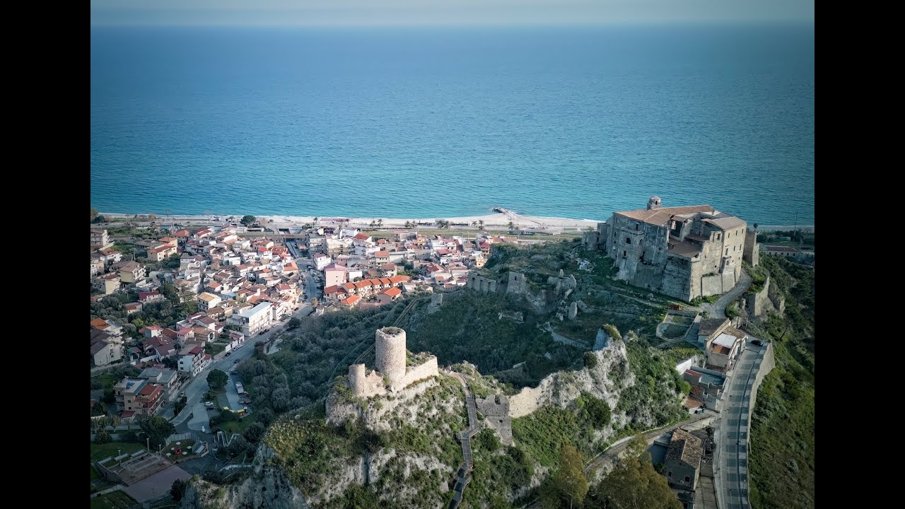 il Castello Carafa e la Torre di Pizzo Falcone Air Drone Diving Punta ...