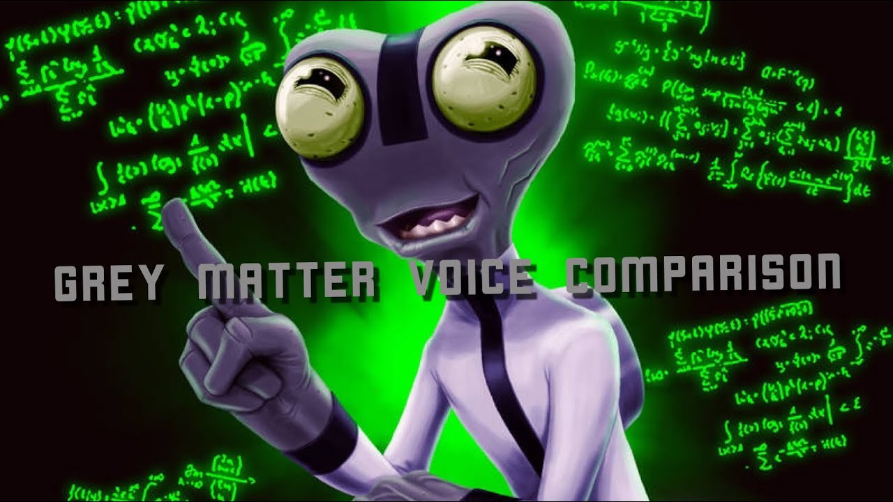 Grey Matter Voice Comparison - YouTube