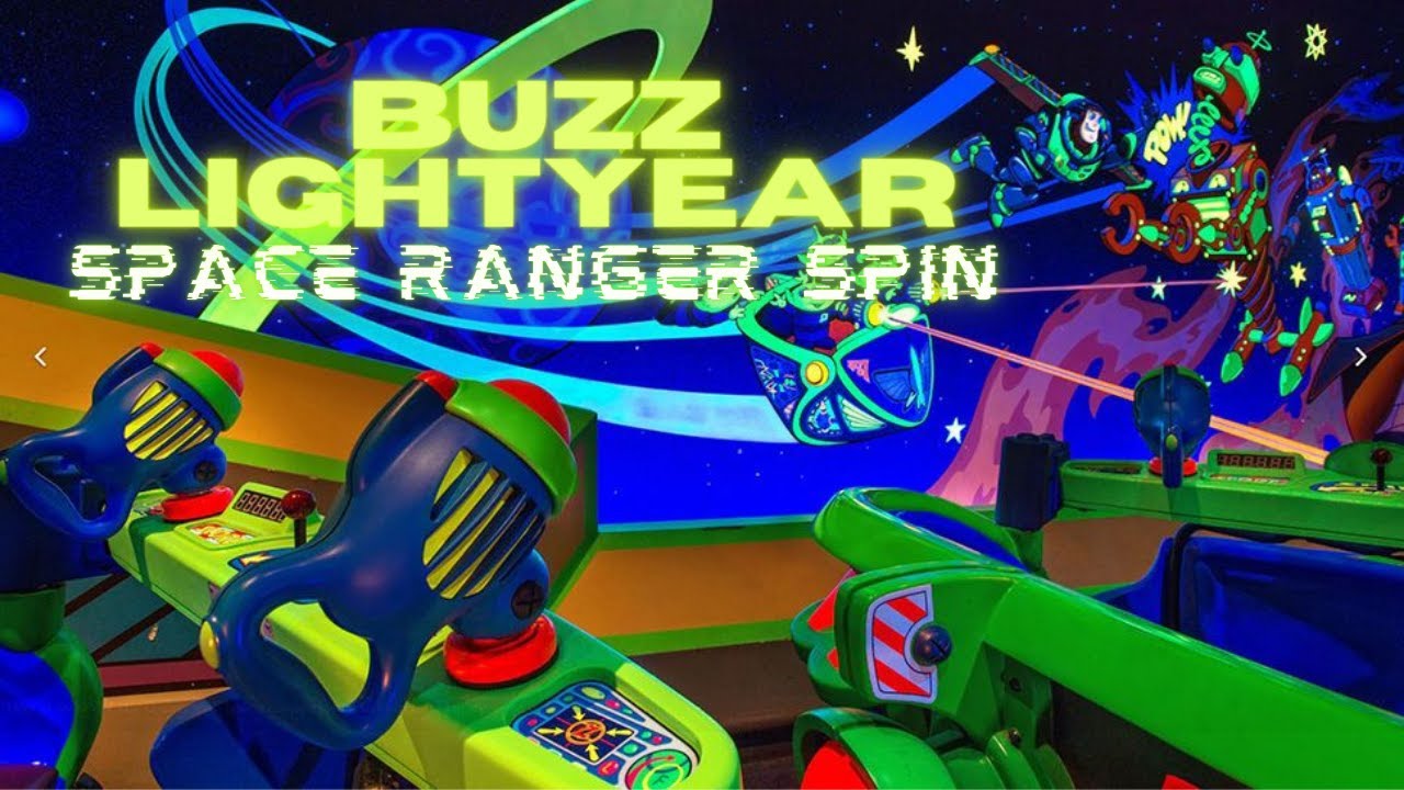 Buzz Lightyear Space Ranger Spin - YouTube