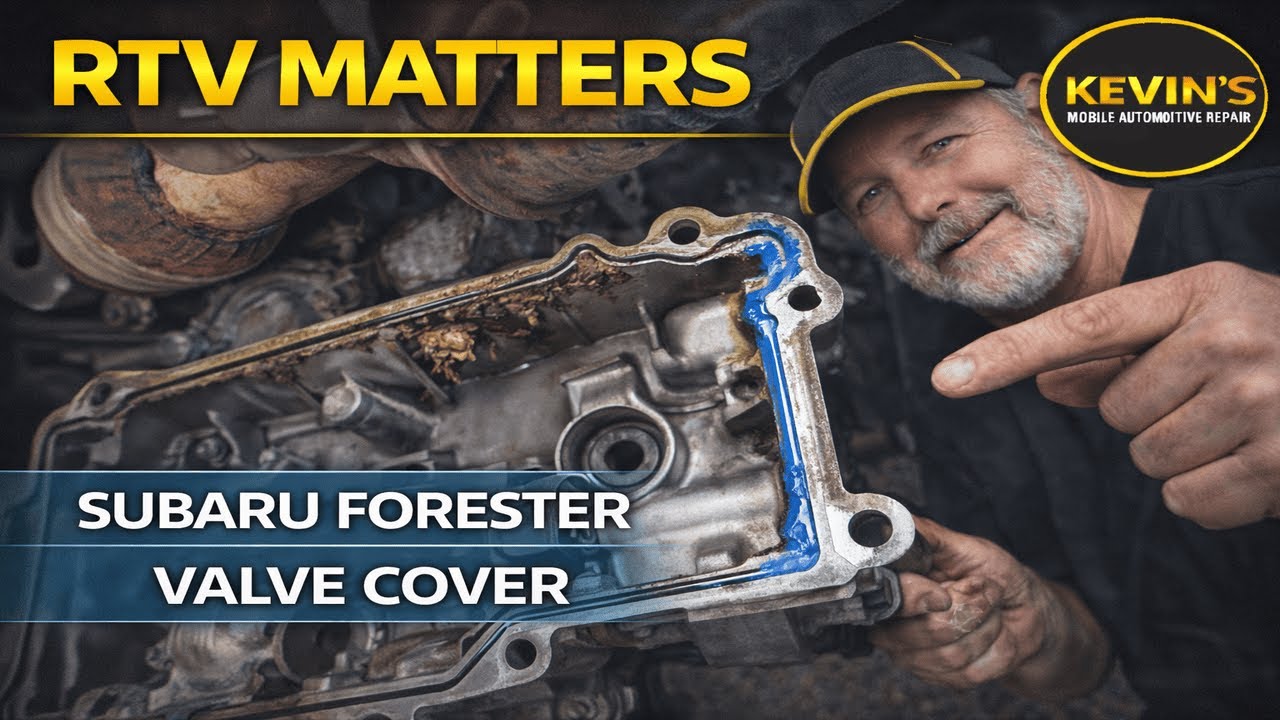Oil Leak on Your Forester? Replace That Valve Cover Gasket Passenger ...