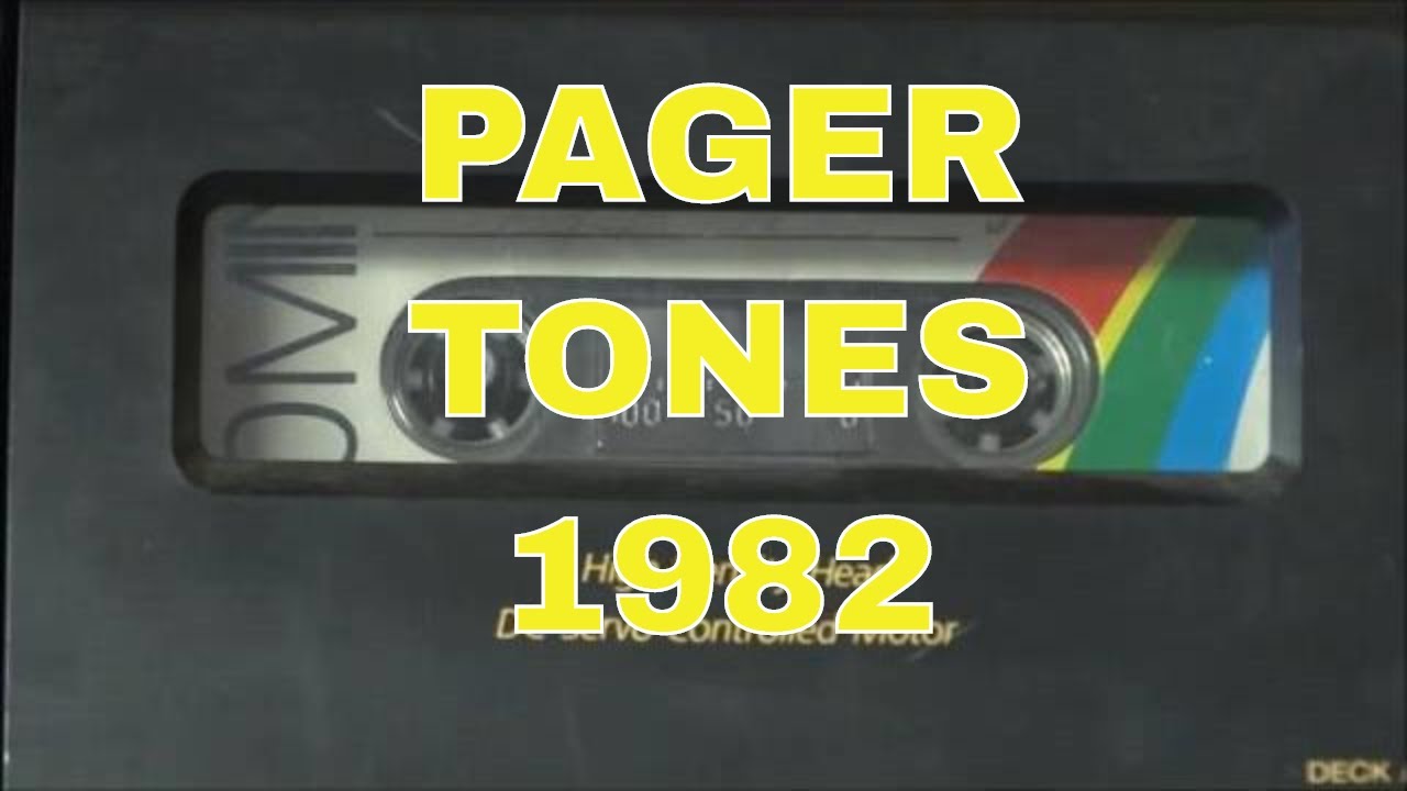 Strange Sounds from a 1982 Pager System Transmitter - YouTube