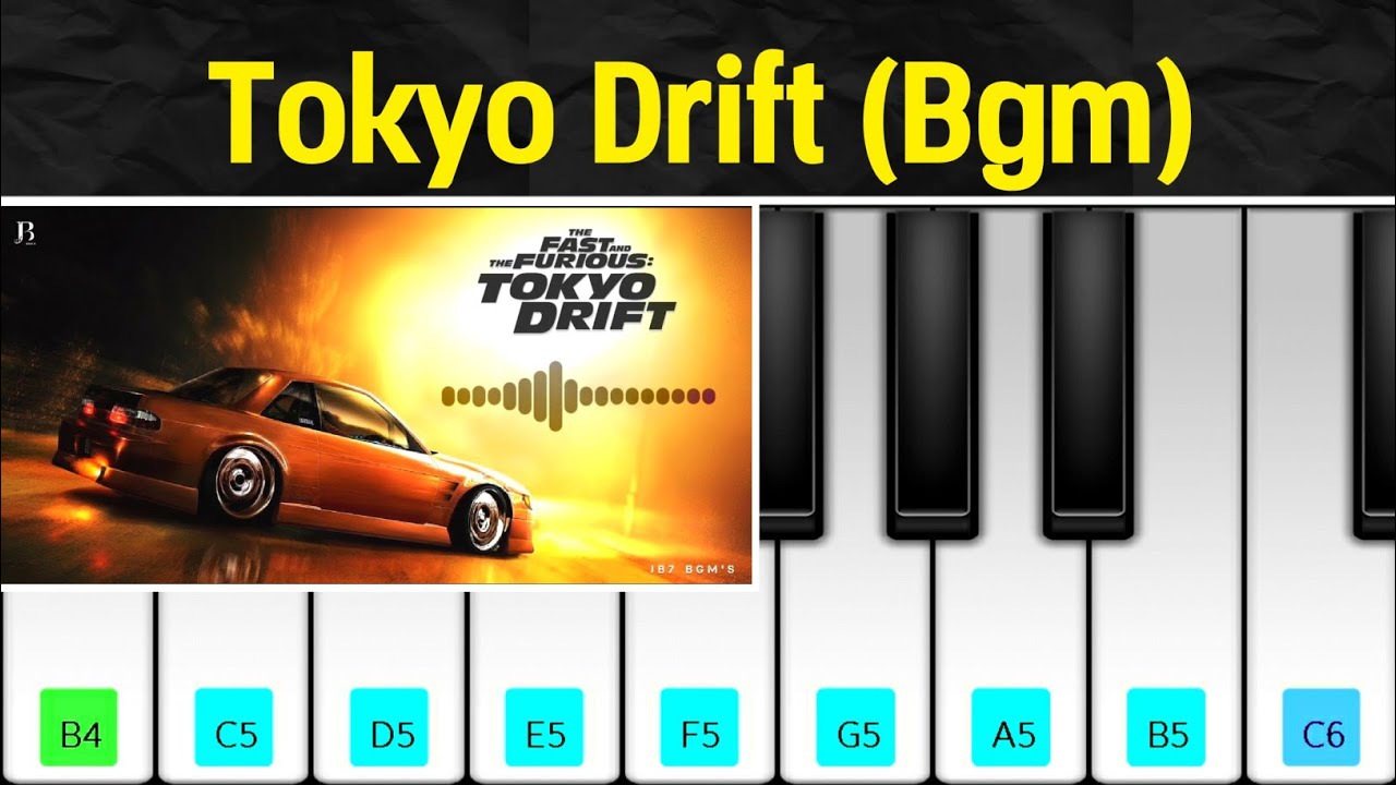 Tokyo Drift Song | Bgm | Piano Tutorial | Teriyaki Boyz - YouTube