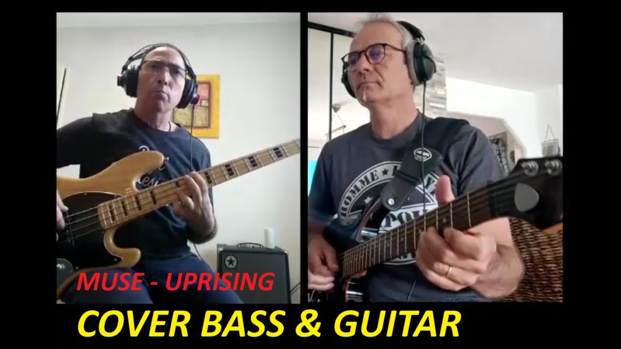 MUSE - UPRISING COVER BASSE & GUITARE - YouTube