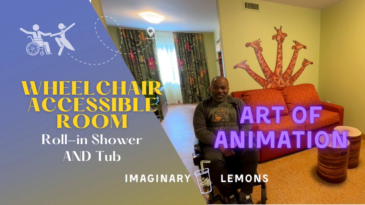 Get An Exclusive Look At An Art Of Animation Accessible Room! - YouTube