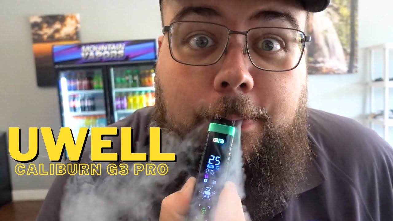 FIRST EVER FULL SCREEN DISPLAY - UWELL CALIBURN G3 PRO - YouTube