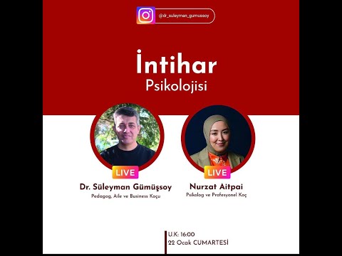 ''İNTİHAR PSİKOLOJİSİ''/ İNTİHAR BELİRLETİLERİ NELERDİR?