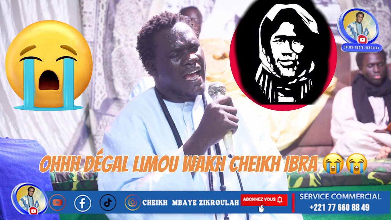 Ohh🥹Cheikh Mbaye avec sa belle voix " lahilaha ilahlah "😭😭😭 - YouTube