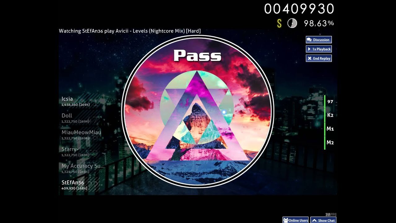 Playing OSU Levels - YouTube